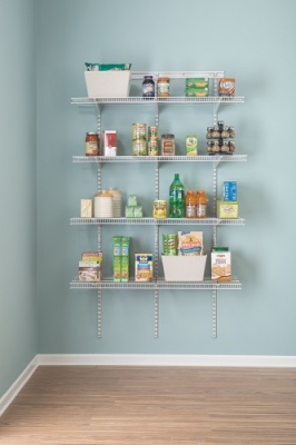 Adjustable ShelfTrack Pantry Organiser Kit 2845, up to 1.2m/4' wide
